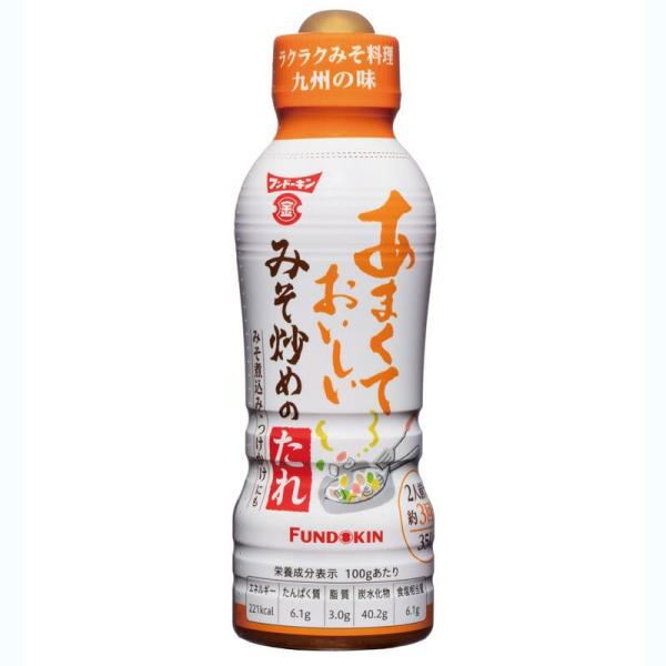 フンドーキン醤油 あまくておいしいみそ炒めのたれ 350g  (九州甘口みそ 味噌料理 にんにく風味 鰹風味 みそ炒め みそ煮込み 調味料)九州甘口のみそ料理はこれ一本におまかせ。炒め合わせるだけで簡単に味が決まります。甘口のみそだれに、に...