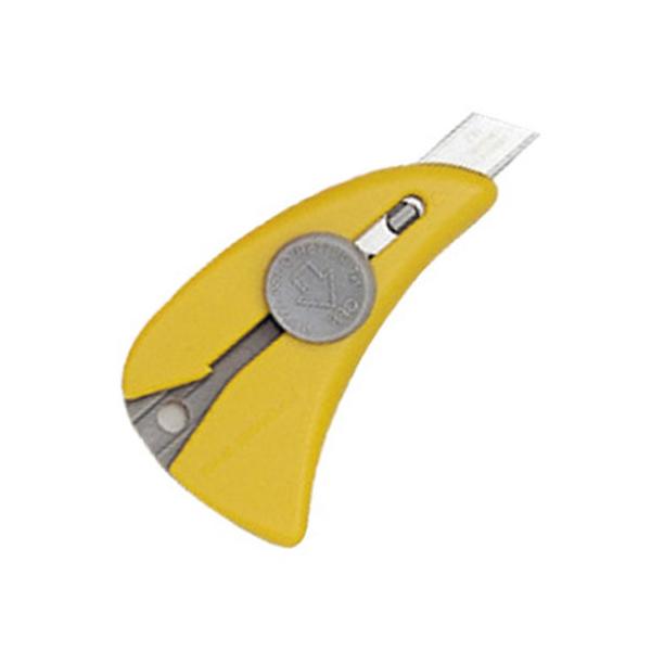 NT クイックナイフ Q-100P (カッターナイフ 切断 作業工具)●手のひらサイズの替刃式小型カッターです。●食品パッケージの開封等。●錆に強いステンレス刃を使用しています。(カッターナイフ 切断 作業工具)※画像はイメージです。