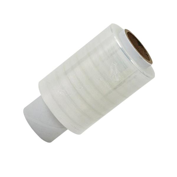 ハンディラップ詰替 15μ 100mm×150m 100mm×150m (梱包用 巻きつけ 結束ラップ 荷造りラップ 詰替え用 三友産業)●結ばず巻くだけ、らくらく結束、荷造り用ラップフィルムです。●荷造りなど。●透明のフィルムなので、巻い...