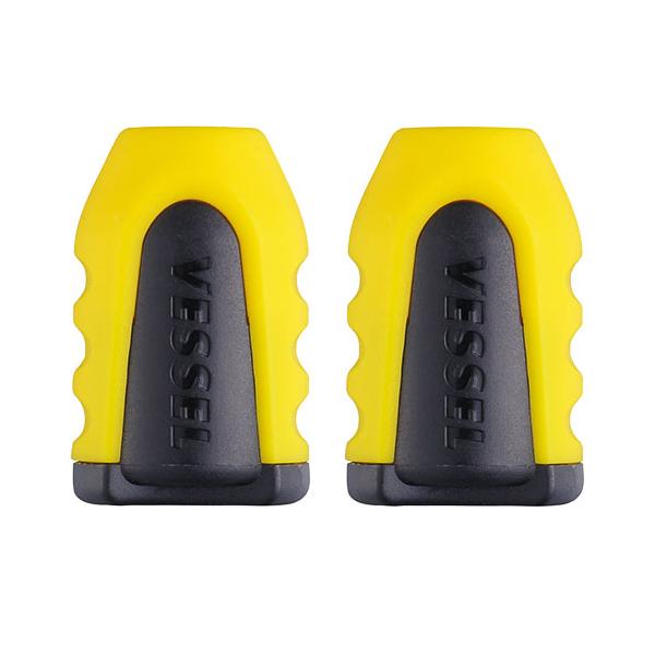 ネジマグキャッチャー 玄人魂 イエロー 2個入 NMC-2PY (工具 プロ用 ドライバー ビット 強力マグネット 磁石 六角 丸軸 ベッセル)●プロのためのプロ魂をもったアイテムです。●2枚のネオジム磁石を内蔵したネジマグキャッチャーは強...