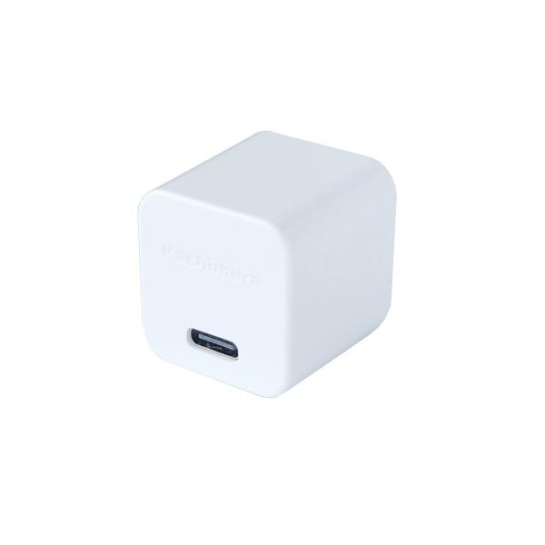 カシムラ AC-USB-TypeC-7.5W WH AC014 (スマホ関連 携帯電話アクセサリー マイクロ)●出力7.5WでiPhone/スマートフォン充電に最適なコンパクト設計のType-Cポート充電器●海外でも使用できる100V-24...
