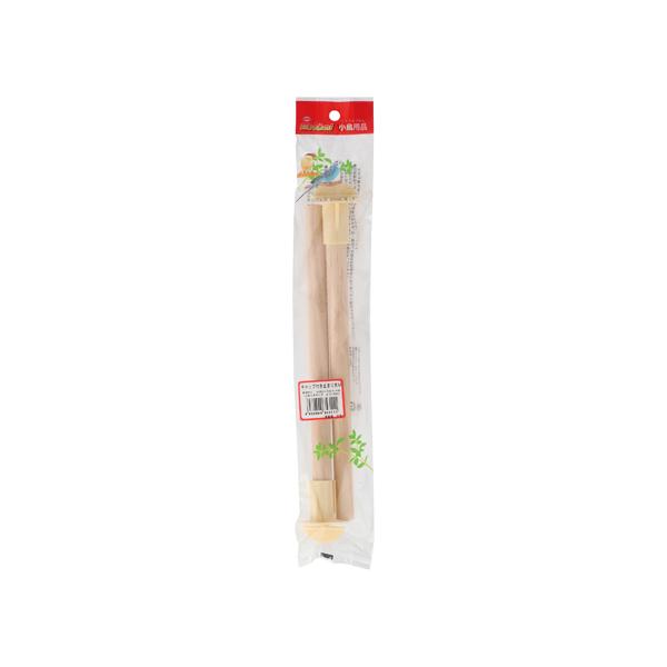 エクセル キャップ付き止まり木 M2本 (小鳥用 鳥かご ケージ内 アレンジ ペット用品 ナチュラルペットフーズ)●キャップ付きで取り付けカンタン！●ケージ内を自由にレイアウト。※エクセルバードリビングMの付属品です。(小鳥用 鳥かご ケー...