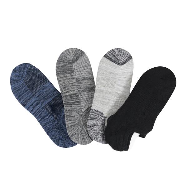 冷感ソックス フットカバー 6P アソート 25〜27cm SE2603 (靴下 夏用 クールソックス ムレにくい 通気性 コーコス信岡)●ひんやり、はいたその瞬間！●4＋2足のお買い得6足組。●生地に通気性を持たせることで履いた瞬間冷たく...