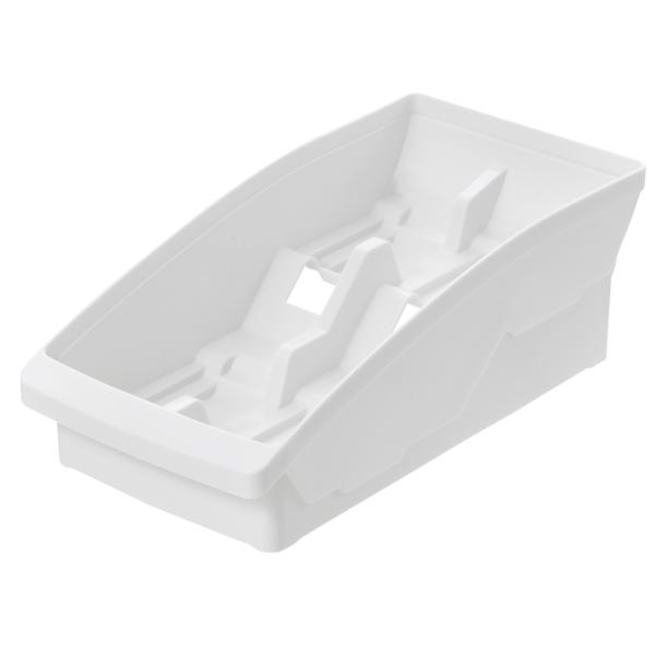 お椀 スタンドR ホワイト 棚置き用 トトノ 日本製 110006 (お茶碗スタンド キッチン用品 2段 リッチェル)●お椀を棚置き収納できる専用ケースです。●プラスチック製なので、水洗いできてお手入れ簡単です。●立てて収納：お椀を立てて収...