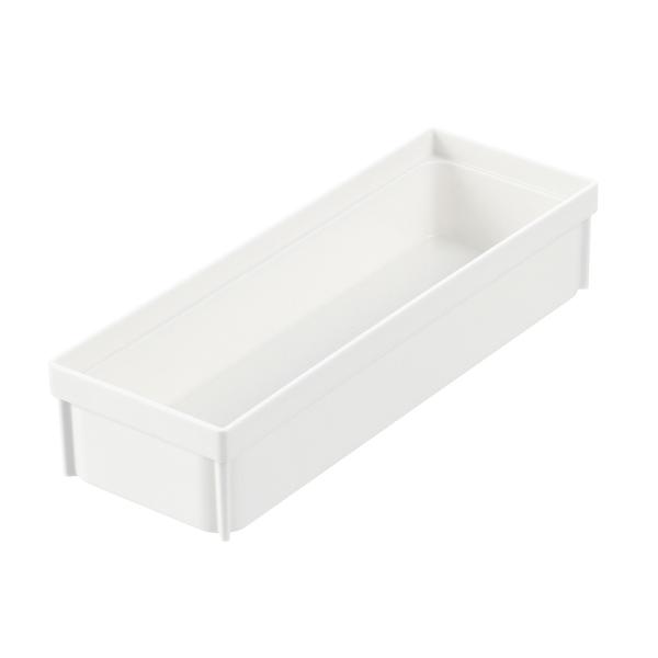 カトラリーポケットR ミニ ホワイト 引き出し用 トトノ 日本製 110015 (カトラリーケース 引き出し収納 キッチン用品 リッチェル)●カトラリーを浅引き出しに収納できるケースです。●プラスチック製なので、水洗いできてお手入れ簡単です...