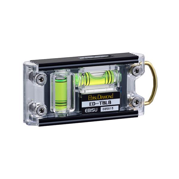 トビレベル ブラックグリーン ED-TBLB  エビス [大工道具 測定具 水平器]トビレベル ブラックグリーン ED-TBLB エビス [大工道具 測定具 水平器]●大型シャックルがスピーディーに動きます。【用途】●足場組立などでの、水平...