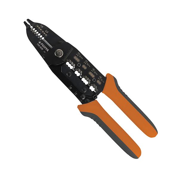 フジ矢 電工VA ストリッパ FVA-1630  (作業工具 電設工具 配管 電気設備工事 VA・VVF線)●電気工事士試験に必要な、測る・切る・剥く・曲げる機能を一丁に集約しました。●内線・外線工事など電気設備工事でのVA・VVF線の加工...