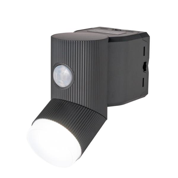 RITEX LED乾電池 シンプルセンサーライト 4.5W×1灯 LED-CY130 (照明 防犯 感知 反応 musashi ムサシ)●見た目スッキリ！シンプルで建物に馴染むスタイリング。●乾電池タイプなので電源コンセントは不要。●配線い...