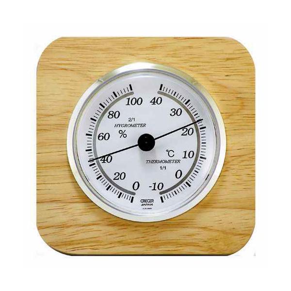 天然木温湿度計 CR-620  クレセル [大工道具 測定具 クレセル 温度計]天然木温湿度計 CR-620 クレセル [大工道具 測定具 クレセル 温度計]●天然木のナチュラルなやさしさで周囲に同調します。【用途】●室内用温度・湿度計。【...