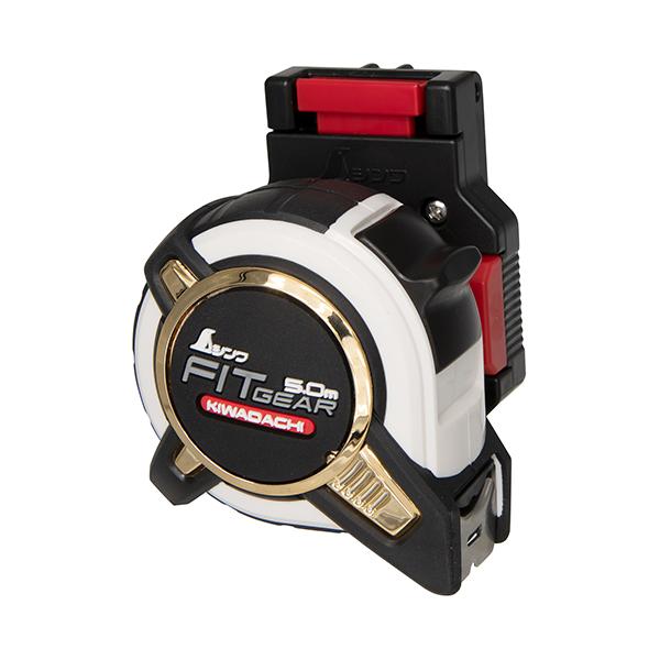 シンワ測定 シンワフィットギア 極立 81141  (大工道具 測定具 コンベックス メジャー)●立ちが良いテープ(従来比21%アップ)を採用しました。●長さの測定。●握りやすい手にフィットする形状です。●摩擦に強く、傷つきにくいナイロンコ...