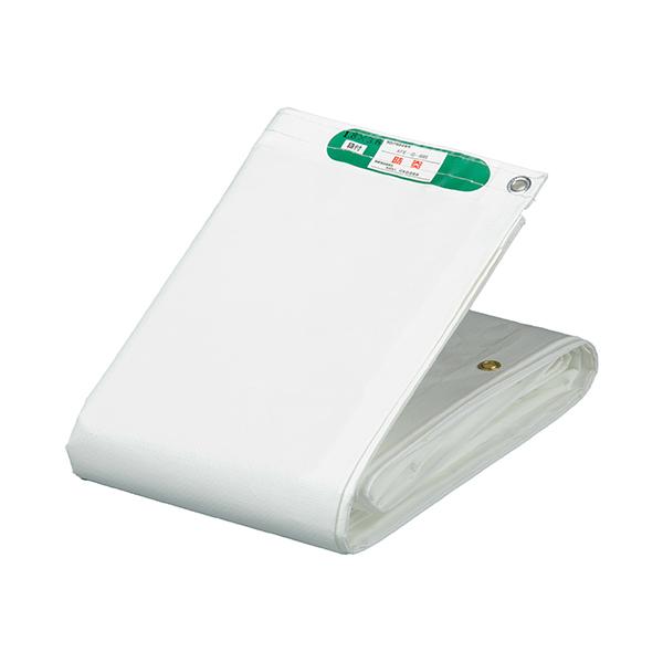 PE 防炎シート 1.8×5.4m ホワイト  ( 萩原工業)●メーカー従来品の塩ビ製防炎シートと比較して約4割軽量で、運搬や施工時の作業負担を軽減します。●メーカー従来品の塩ビ製防炎シートと比較して丈夫で、特に引裂強度に優れます。●光透過...