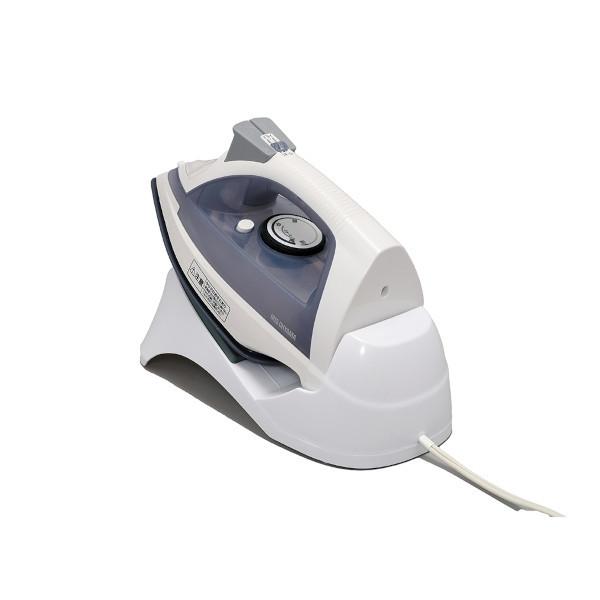 アイリスオーヤマ コードレススチームアイロン ホワイト/グレー IRN-CL30C-W/H 4967576329866●コードレスでちょっと掛けに最適！セラミックでなめらかにアイロン掛けできます。●耐久性に優れたセラミックコーティングでなめ...