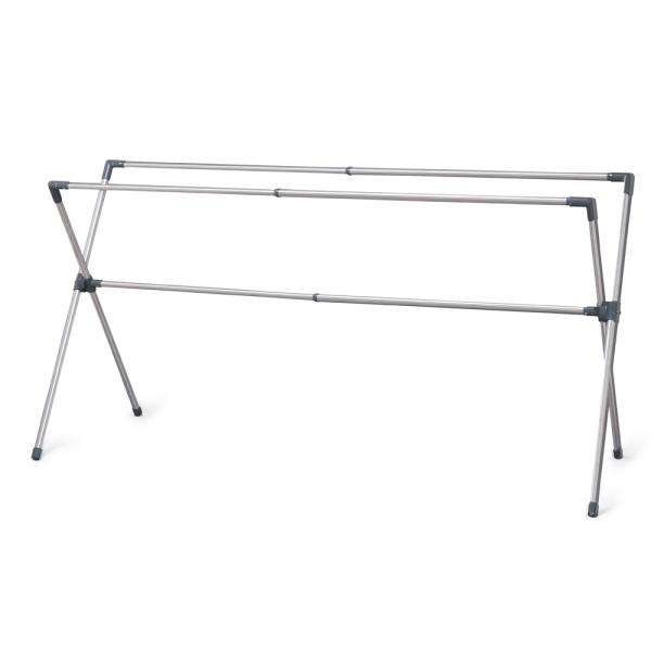 ふとん干し グレー CSX-230 (IRIS 布団干し 洗濯物干し 大容量 軽量 コンパクト お客様組立 アイリスオーヤマ)●布団の枚数に合わせて、伸縮できる大容量タイプのふとん干しです。●使用しないときは、折りたたんで収納できます。●ス...