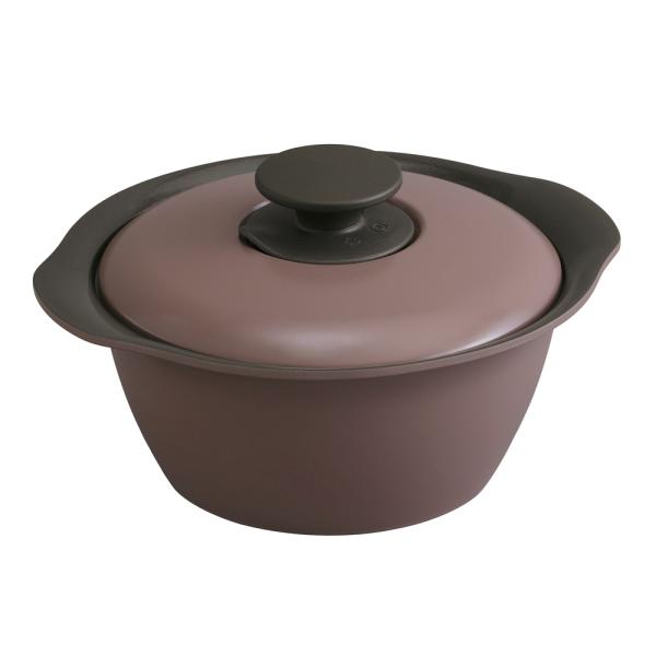 無加水鍋 20cm メルティピンク （IH・ガス対応） MKS-20 (鍋 無加水 無水鍋 IH対応 ガスコンロ オーブン おしゃれ なべ ナベ IRIS アイリスオーヤマ)●素材が持つ水分を活かし、最小限の水で調理が可能です。●1台で6種...