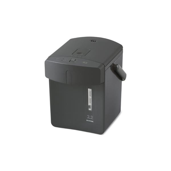 ジャーポット 2.2L メカ式 ブラック IMHD-222-B (電気ポット 保温 空焚き防止 お手入れ簡単 アイリスオーヤマ)●角型を基調としたスタイリッシュなデザインのジャーポットです。●丸型デザインよりスリムでコンパクトに見えるデザイ...