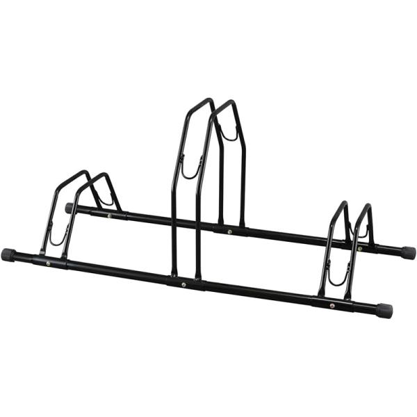 自転車スタンド 3台用 ブラック BYS-3-R (自転車置き 自転車用スタンド 転倒防止 アイリスオーヤマ)●簡単に設置ができる自転車スタンド3台用です。●子供用からスポーツタイプまで様々な車種のタイヤに幅広く対応します。●スタンドの高さ...