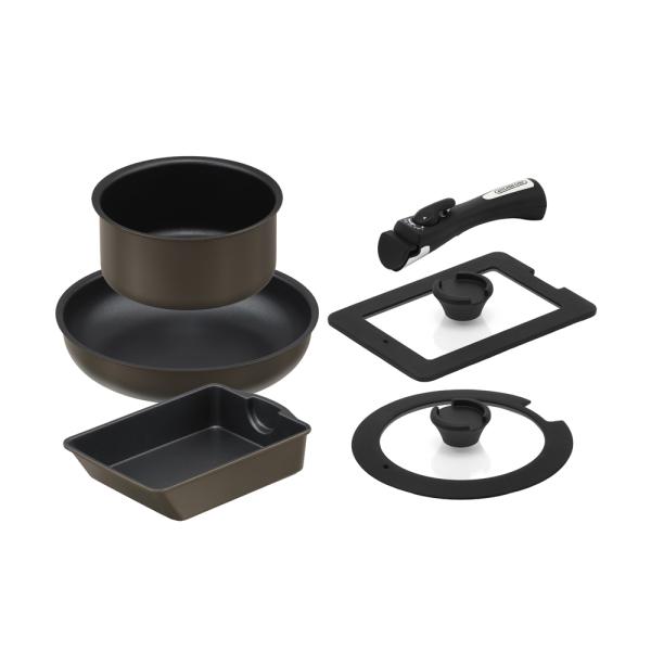 ダイヤモンドコートパン 6点セット ブラウンメタリック MEGI-6S (鍋 フライパンセット IH ガス オーブン 食洗器 アイリスオーヤマ)●ダイヤモンドコーティングを使用したフライパン・鍋・マルチエッグパンのセットです。●マルチエッグ...