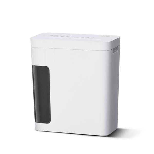 パーソナルシュレッダー シズカット クロスカット 9.5L ホワイト P5GC-45 (静音 コンパクト A4対応 機密情報 アイリスオーヤマ)●作業中や電話中でも音が気にならない静音設計（空転時45dB）で、家庭や小規模オフィスにスッキリ...