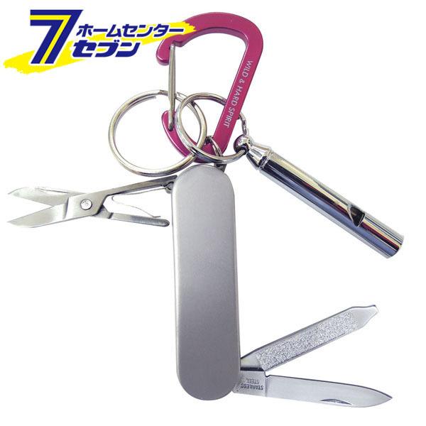 中林製作所 冒険倶楽部 4徳ツール&amp;ホイッスル CS-07  [忌避 害獣]●いざという時に音で知らせることができるホイッスルと便利なツールが一緒になったセットです。【用途】●キャンプ・アウトドア・防災。【機能】●防災用品の一つとし...