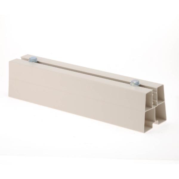 オーム電機 ライトロックベース アイボリー [品番]00-4458 NRB-400 4971275044586● ルームエアコン室外機取付け台　ライトロックベース● 新冷媒タイプの大型ルームエアコン用《エアコン工事部材 ライトロック》※画像...