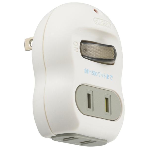 オーム電機 スイッチ付タップ 雷ガード 2個口 白 [品番]00-5091 HS-TMP2M3PBT-W 4971275050914● 雷に強いスイッチ付タップ● 安心の雷ガード● 熱に強いPBT樹脂使用で耐熱性アップ● 雷サージ軽減素子内...