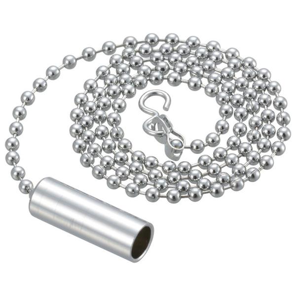 オーム電機 スイッチひも チェーン シルバー 50cm [品番]00-7066 HS-L50S 4971275070660●シーリング照明の交換用スイッチひもです●カラーはシルバー《天井照明 ライト》※画像はイメージです。