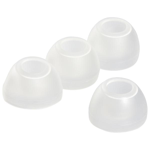 イヤーチップ Mサイズ 4個入 （品番）03-2758 EC-M04N (AV小物・カメラ用品:イヤホン用品 オーム電機)●Mサイズ 外径12mm 取替え用。●内径3.8〜4.2mm。●AudioComm。(AV小物・カメラ用品:イヤホン用...