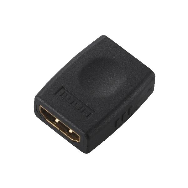 オーム電機 HDMI中継コネクター [品番]05-0301 VIS-P0301 4971275503014● HDMIプラグどうしを中継して接続　《AV端子》※画像はイメージです。