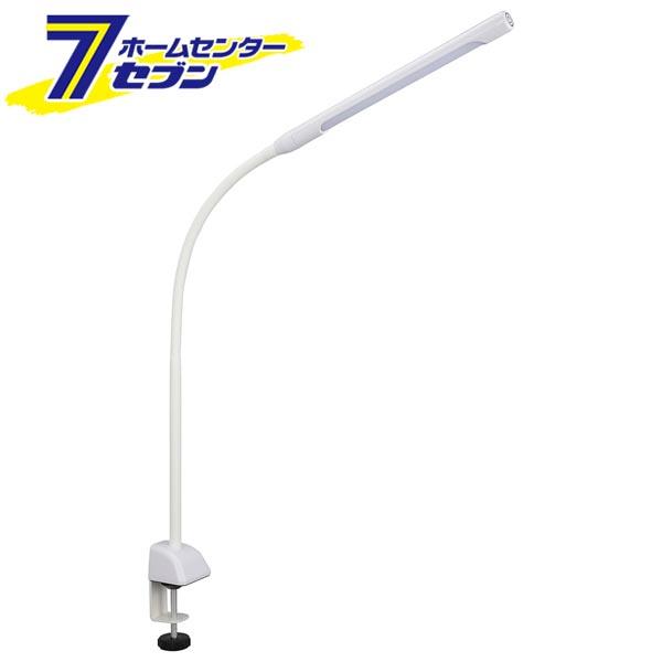 オーム電機 LEDクランプライト 3段階調光 ホワイト [品番]06-3688 OAL-LD42AG-W            (照明器具:クランプライト)● 100%/70%/30%の3段階調光機能付き● タッチ式センサーで点灯/消灯/調...