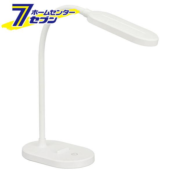 オーム電機 LEDデスクランプ USB電源 昼白色 [品番]06-3704 DS-LS12USB-W            (照明器具:デスクライト)● デスク周りやベッドサイドにおすすめ● スマホスタンド付き● USB電源● フレキシブル...