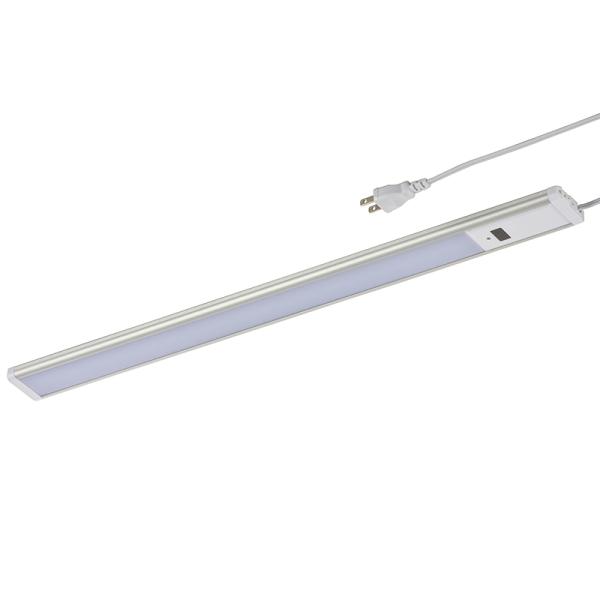 オーム電機 LEDエコスリム センサースイッチ式ライト 9W 昼光色 [品番]06-4186 LT-NLEST09D-HS 4971275641860●薄型1.4cm、人感センサー付き多目的ライト●長さ約602mm●電気工事不要●手をかざす...