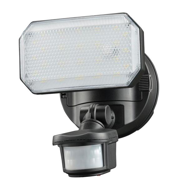 monban 防犯センサーライト 1灯 リチウム充電池式 1000ルーメン [品番]07-8801 LS-B311 (センサーライト オーム電機)●リチウム充電池式なので繰り返し使えます●使用シーンに応じて点灯モード切り替え可能・通常点灯モ...