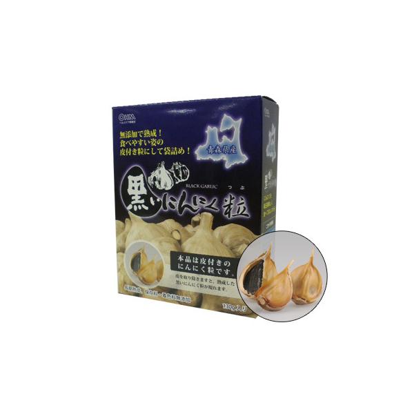 オーム電機 黒いにんにく粒青森 [品番]08-0007 　 4971275800076● にんにくの高級品といわれている「福地ホワイト六片種」を使用した皮付きの黒いにんにく粒製品です。● Ｍサイズ玉約4玉分に相当する130g入り。各サイズの...