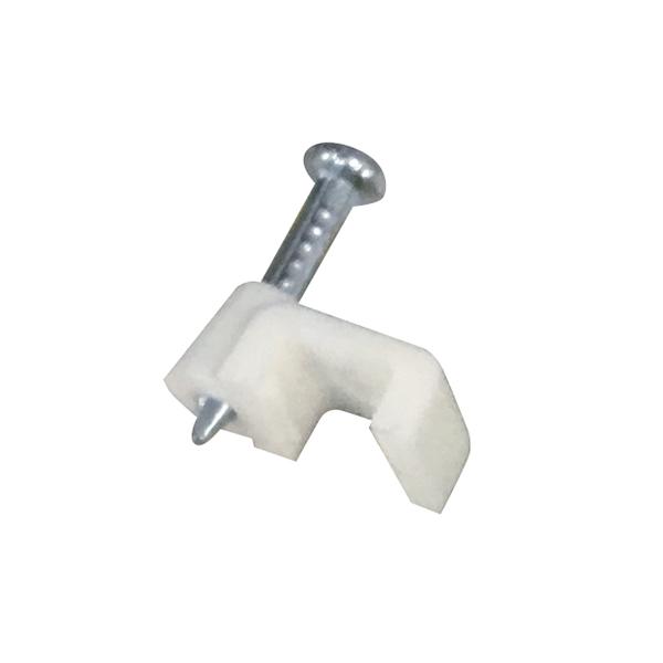 オーム電機 ケーブルクリップ C1 30個入 白 [品番]09-1679 DZ-CC0.7Z(30) 4971275916791● 電線をしっかりと固定します。● ステップルに電線をはめ込んでから、釘を打ち固定します。《ケーブル クリップ》...