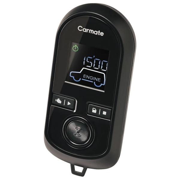 カーメイト リモコンエンジンスターター TE-W8000 (エンジンスターター カーアクセサリ カー用品 自動車用品 アンサーバック機能 LoRa 防犯LED内蔵 12V車専用 AT車専用 国産車専用)●建物などの障害物にも強いLoRa（R...