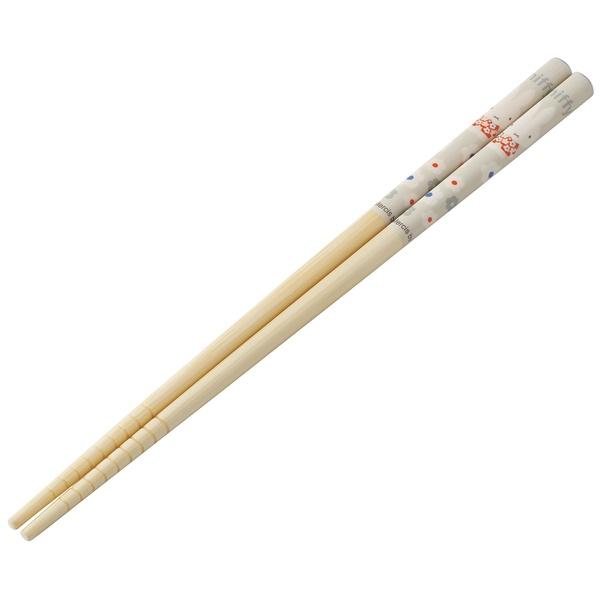 スケーター お箸 ミッフィーモノトーン 21cm  ANT4 (キッズ 子供 子供用はし はし おはし 食洗機対応 キャラクターグッズ 日本製 Skater)●かわいいキャラクターの竹製お箸です●使いやすく、持ちやすい、21cmサイズ●先端...