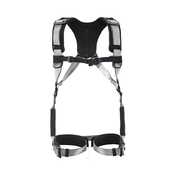 ハオルハーネスHA フリーサイズ シルバー 日本製 AHAF-SI (建設現場 高所作業 落下 転落 墜落防止 着脱簡単 軽量 銀 タジマ)●胴ベルトを付けたまま、ハーネスが着脱できます。●建設現場や工場等の高所作業で作業者の墜落防止。●す...