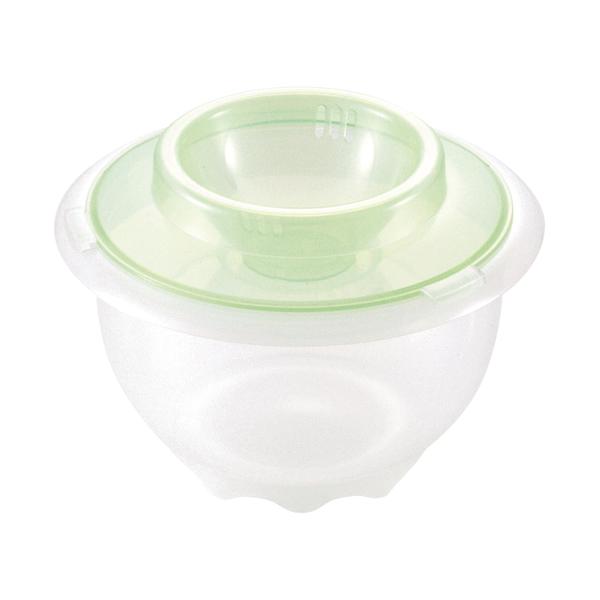 電子レンジグルメ ご飯炊き 1合・0.5合兼用 日本製 C-244 (レンジ調理 チンご飯 調理容器 パール金属)●電子レンジで簡単調理。●茶碗1杯約7分で出来上がり！●具をのせてどんぶりご飯に！●炊き込みご飯も出来ます。●調理目安：・1合...