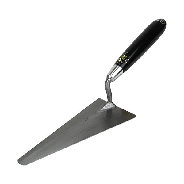 半ブロック鏝 本焼210＃1 210＃1 藤原産業 [こて コテ モルタル すくい 掻き落し ナラシ 押し 大工道具 左官 しゃかん]●作業効率を重視し、ブロック積みに最適な形状を有する職人仕様の専用鏝です。【用途】●ブロック積み用鏝。【機...