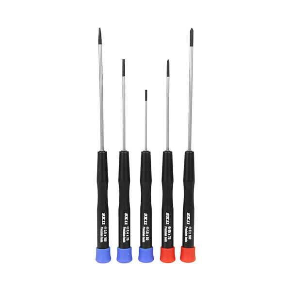 精密ドライバーセット ロング EPS-520 藤原産業 [作業工具 精密ドライバー]●力を入れやすく、滑りにくいハンドルデザインを採用しています。【用途】●ネジの締め付け、緩め作業。【機能】●奥まったネジにもアクセス可能なロングタイプです。...