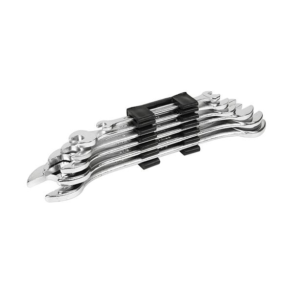 両口スパナセット インチ ESW-06IS 藤原産業 [作業工具 スパナ]●便利な6本組のインチサイズの両口スパナセットです。【用途】●六角ボルト・ナットの締付け、緩め作業。【機能】●よく使うサイズをセット組しました。《作業工具 スパナ》※...