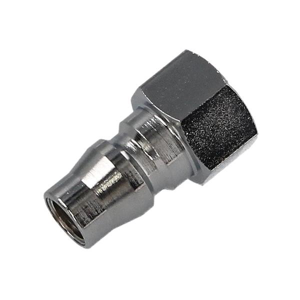 エアプラグ 汎用型 G1/4めねじPF 日本製 S02PFF (管用平行ねじ エアーホース エアー工具 配管 耐久性 SK11)●エアホースなどの配管やエアー工具への接続、離脱が簡単操作で確実に行えます。●エアー工具、エアーホース等との脱着...