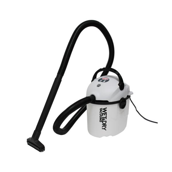 乾湿両用掃除機10L EVC-100P 藤原産業 [電動工具 清掃]●小型・軽量(3.0kg)、軽くて錆びない樹脂タンクを採用しています。【用途】●粉塵・液体の吸引・自動車の清掃。【機能】●錆びないプラスチックタンク、ほこりの入らない防塵ス...