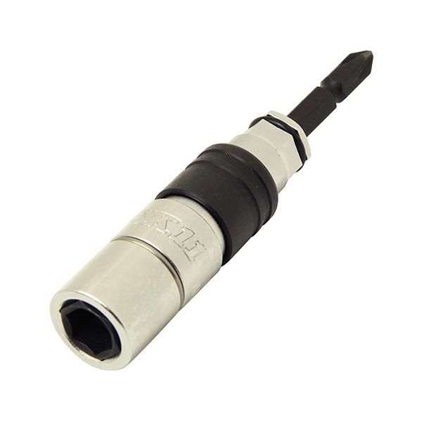 トリプルソケット BS3-81013N 藤原産業 [先端工具 ドリルアクセサリ ソケットビット]●インパクトドライバーとメガネラチェット等で使えてレースウェイダクターの取付もでき、設備工事に最適です。【用途】●設備工事、エクステリア工事など...