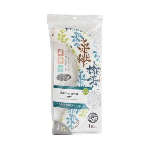 ヨコズナ さらふわ便座クッション フォレスト  4979508848321サラリとやわらかく肌触りのよい生地で、やさしい座り心地が特徴です《便座カバー  便座シート 便座マット  トイレ用品》※画像はイメージです。