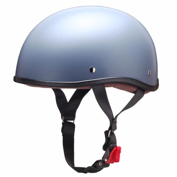ダックテールヘルメット マットグレー F MATTED BH-50GY (半ヘル 二輪 バイク用品 ユニカー工業)●安心の「SG規格PSC適合品」125cc以下用。●あごひもはラチェット式ワンタッチホルダー。(半ヘル 二輪 バイク用品)※画...