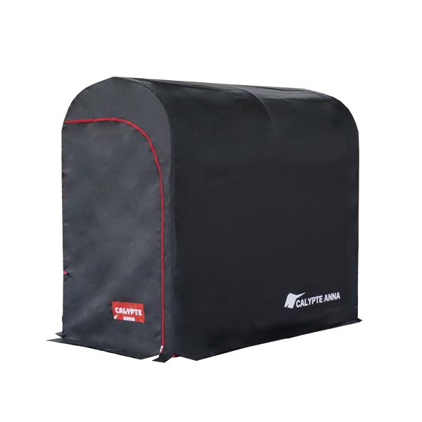 南栄工業 カリプトガレージ ブラック S  (サイクルハウス 自転車 収納 ガレージ 物置)●雨や紫外線などから大切な愛車を守るパイプガレージ●シートはオックスフォード生地を使用し、裏打ち（PVC加工）する事で高い防水性を可能に。UVでの色...