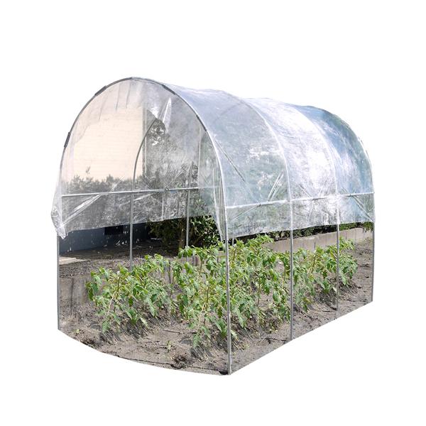 南栄工業 トマトの屋根 一式 NT-28W  (菜園 農業 資材 園芸 雨よけ 雨よけシート)●作物用の雨よけハウス。●設置する事により、雨による青枯れ病や果実のひび割れを防ぎます。(菜園 農業 資材 園芸 雨よけ 雨よけシート)※画像はイ...