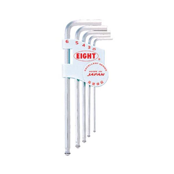 ボルトキャッチ六角棒スパナ BCTM-S5  エイト [作業工具 六角棒レンチ ボールポイントセット]ボルトキャッチ六角棒スパナ BCTM-S5 エイト [作業工具 六角棒レンチ ボールポイントセット]●フィットリングで六角穴付ボルトを確実...