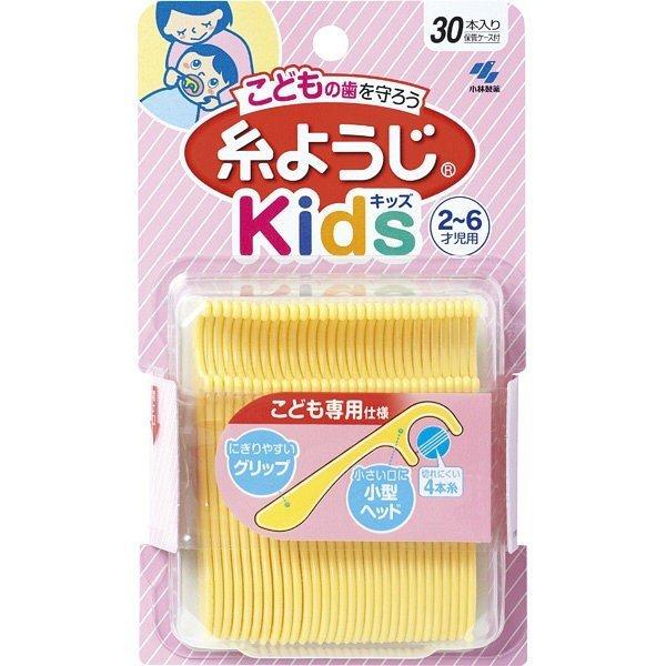 小林製薬の糸ようじキッズ 子供用糸ようじ 柄付きフロス デンタルフロス 2才~6才児用 30本 小林製薬 [糸ようじ デンタルピック 歯間 フロスピック]●乳歯は、3歳ぐらいで上下20本が生え揃います。そして、5〜6歳から永久歯への生え替わ...